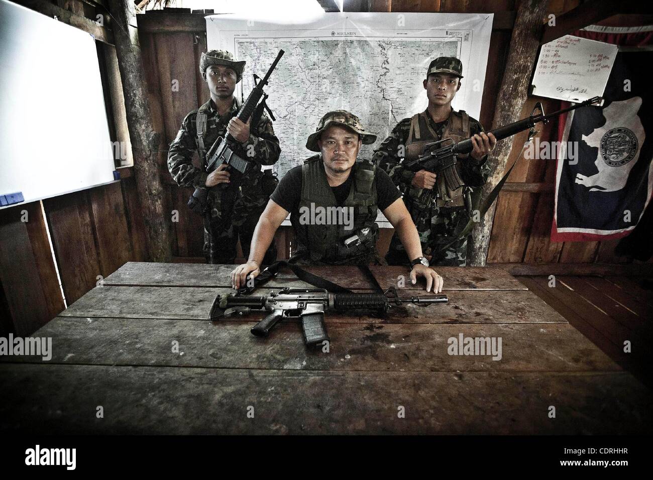 June 3, 2011 - Karen State, Karen, Burma - Col. NER DAH BO MYA ...