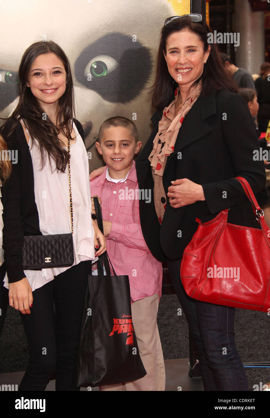 May 21, 2011 - Hollywood, California, U.S. - Mimi Rogers & Family ...