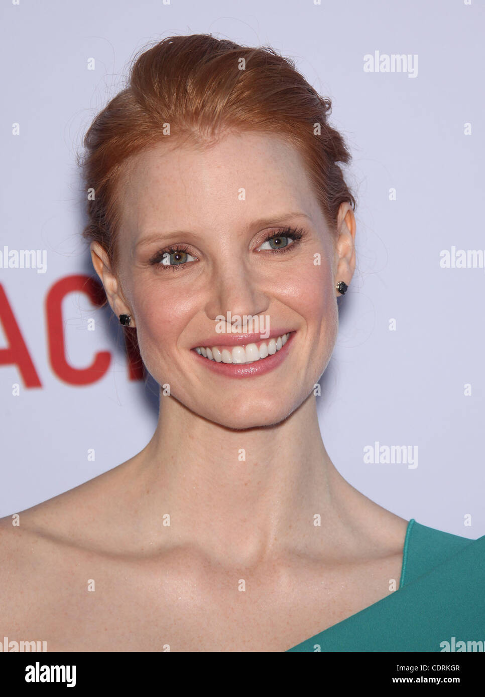 May 24, 2011 - Los Angeles, California, U.S. - JESSICA CHASTAIN arrives ...