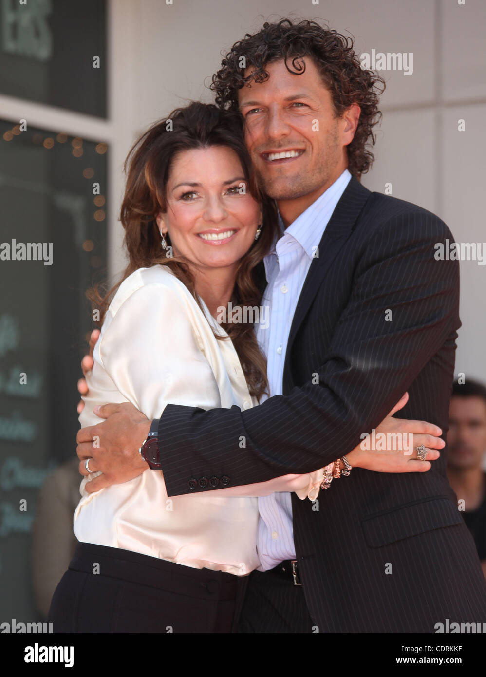 June 1, 2011 - Hollywood, California, U.S. - Shania Twain is honored ...