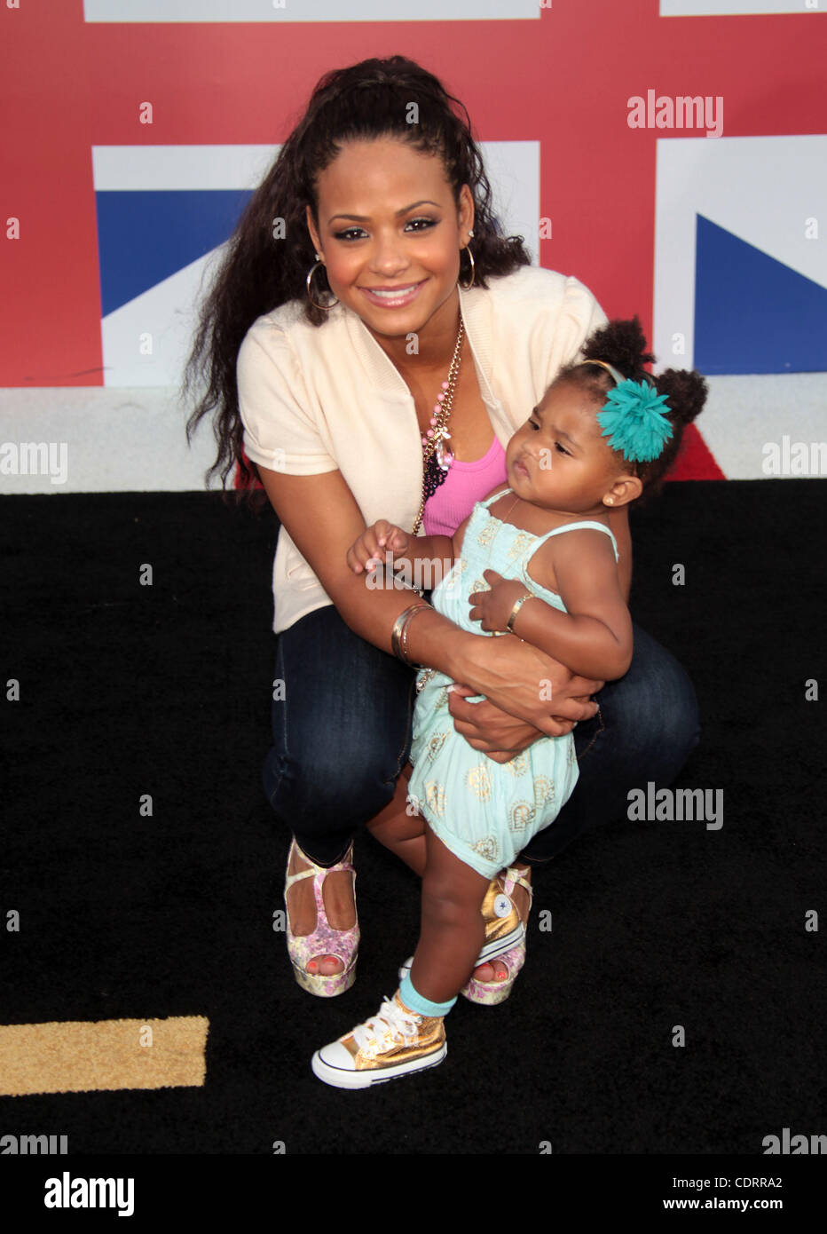 June 18, 2011 - Hollywood, California, U.S. - Christina Milian & Violet ...