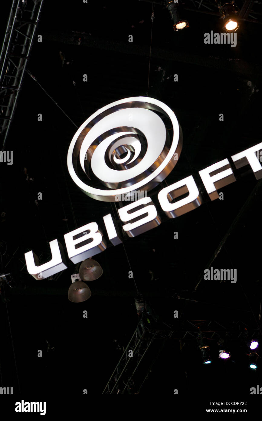 Unisoft Signage at the 2011 E3 (Electronic Entertainment Expo) at the ...