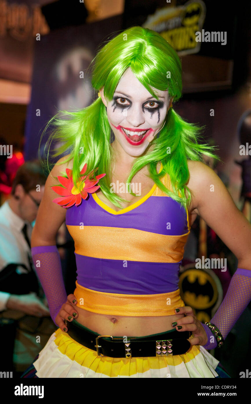 Booth character at the 2011 E3 (Electronic Entertainment Expo) held at ...