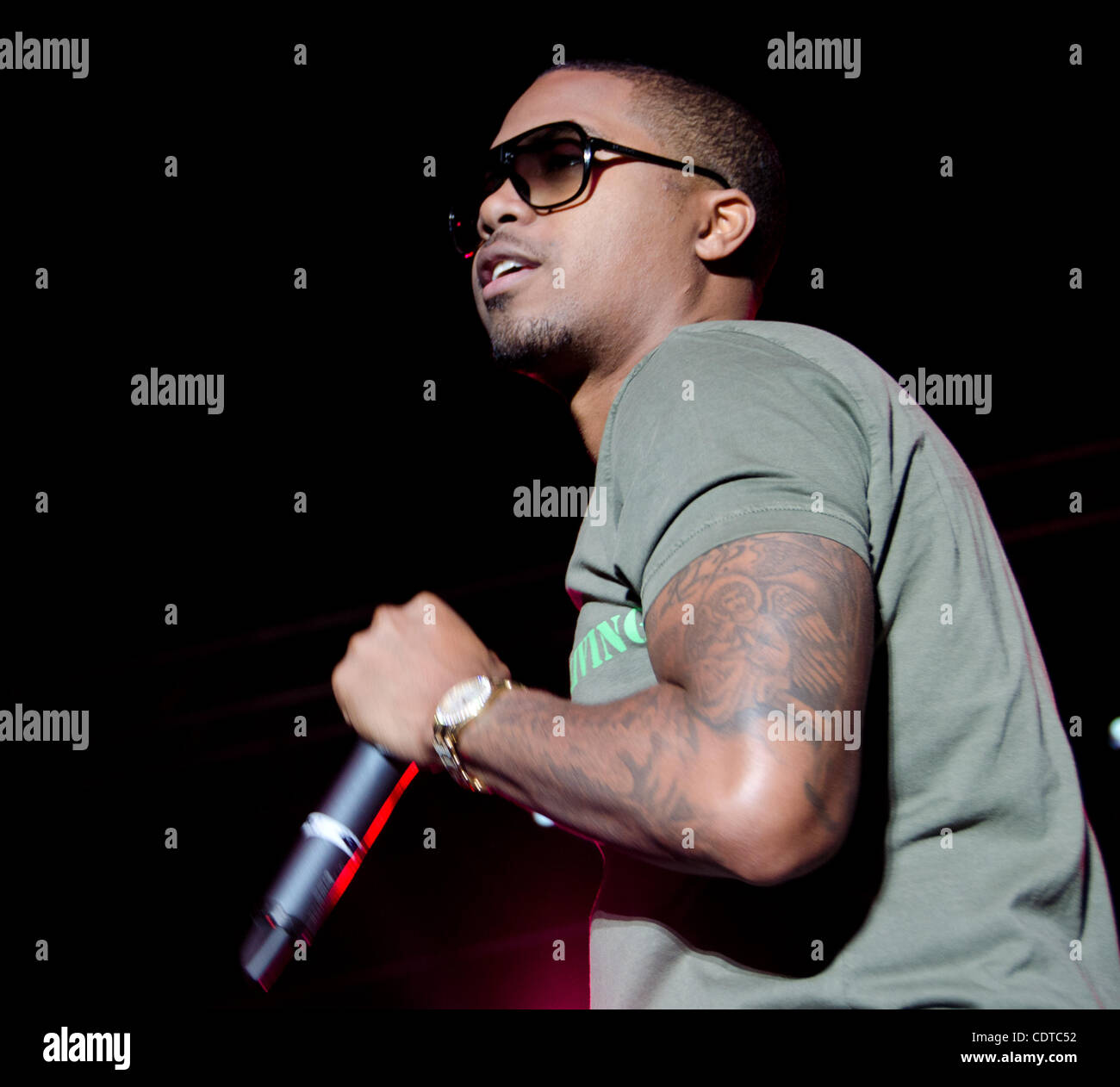 June 4, 2011 - Philadelphia, PA, USA - RAPPER, NAZ, performing at the ...