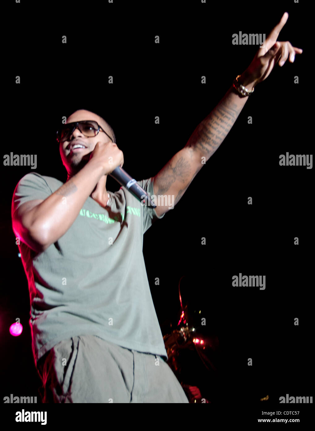 June 4, 2011 - Philadelphia, PA, USA - RAPPER, NAZ, performing at the ...