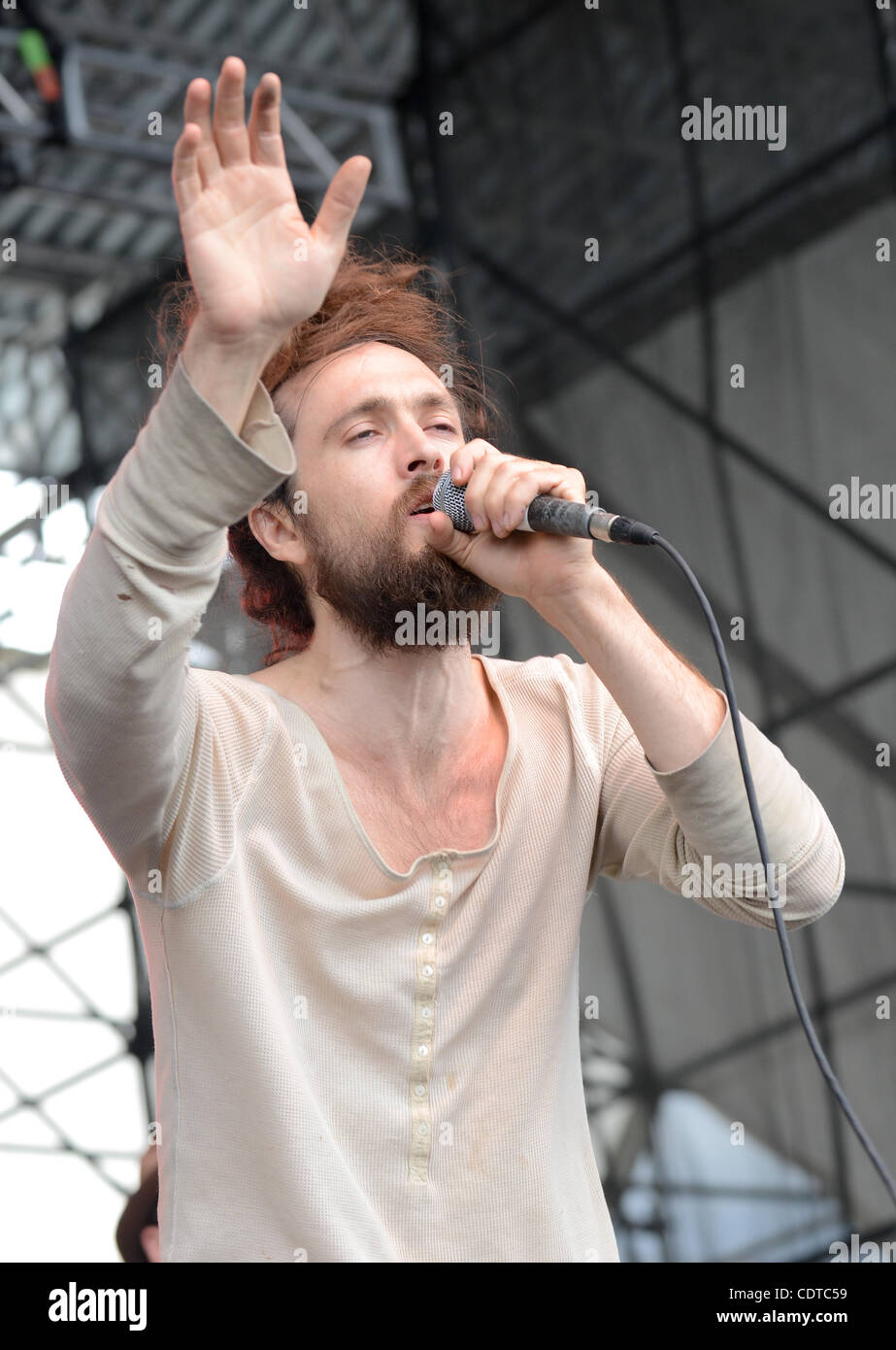June 4, 2011 - Philadelphia, PA, USA - ALEX EBERT, lead singer of ...