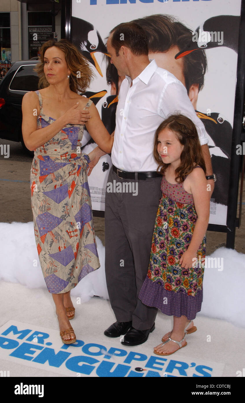 June 12, 2011 - Hollywood, California, U.S. - Jennifer Grey & Family ...