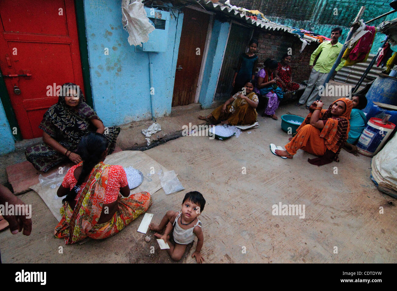 A primarily shanty town with a population of roughly 3,000 rests just ...