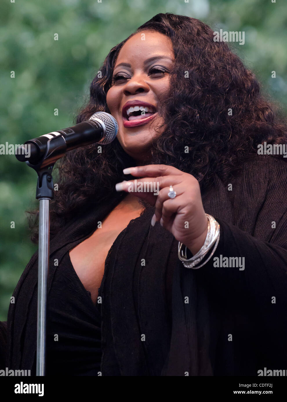 June 23, 2011 - Wilmington, Delaware, uSA - Smooth jazz singer, MAYSA ...