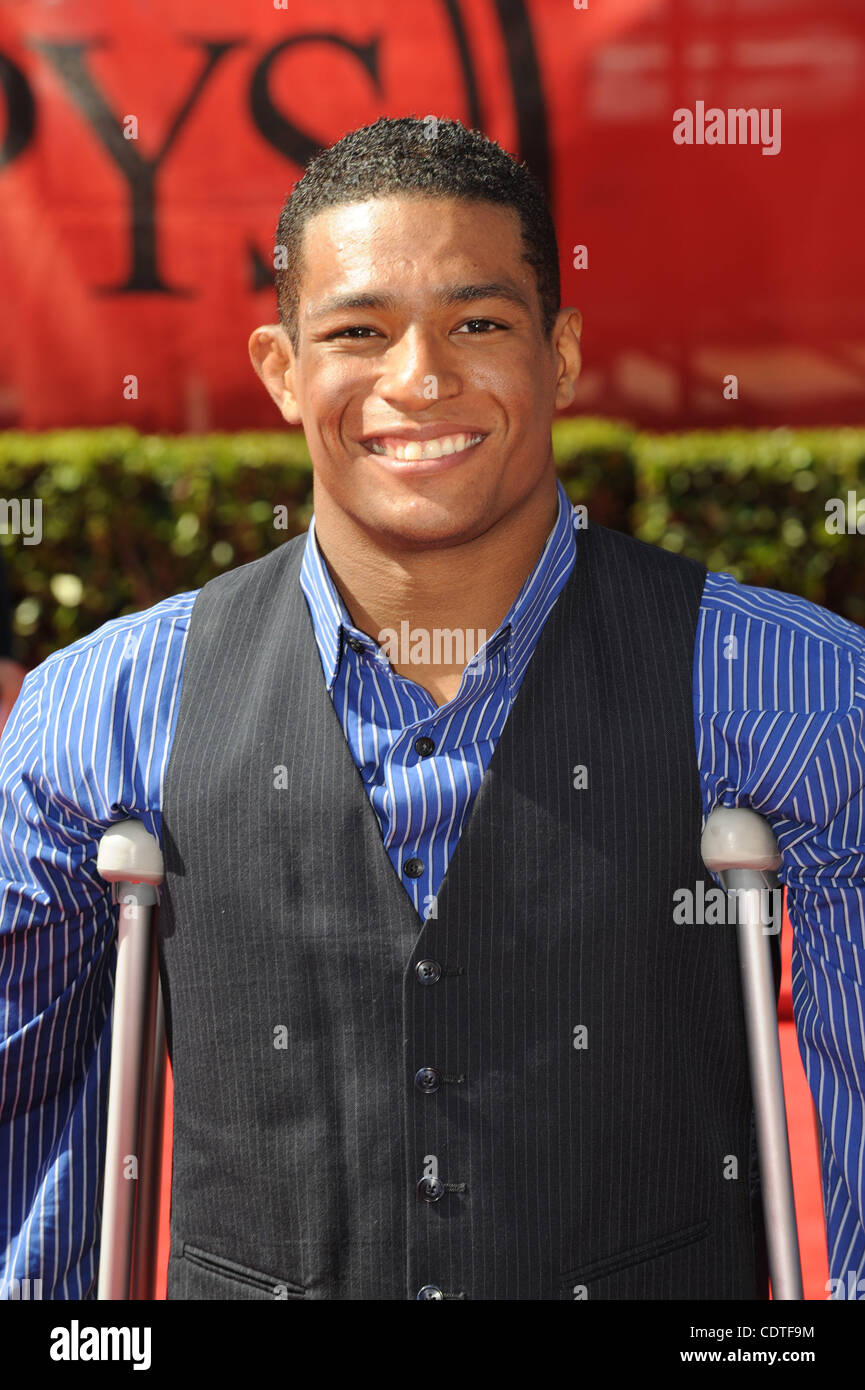 Anthony Robles on the red carpet of ESPN's 2011 ESPY awards at the ...