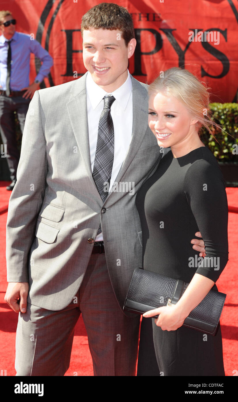 Jimmer Fredette on the red carpet of ESPN's 2011 ESPY awards at the ...