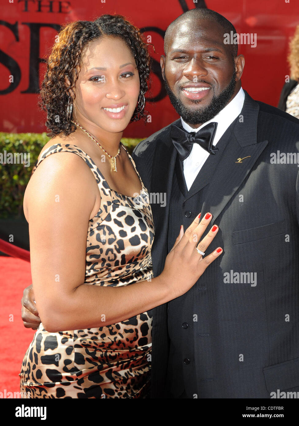 Stephen Nicholas on the red carpet of ESPN's 2011 ESPY awards at the ...