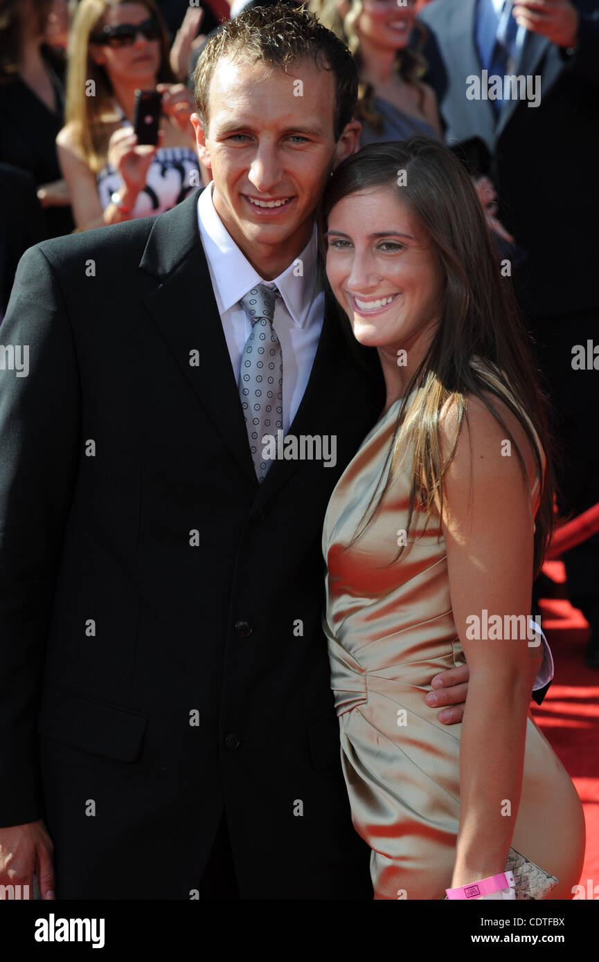 Aaron Scheidles on the red carpet of ESPN's 2011 ESPY awards at the ...