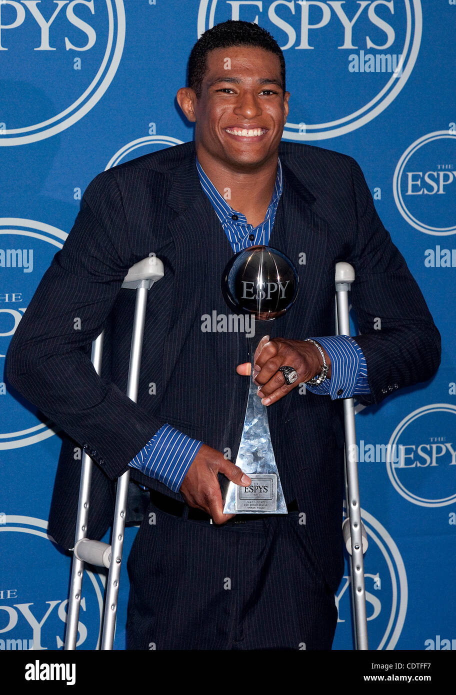 July 13, 2011 - Los Angeles, California, U.S. - Arizona State wrestler ...