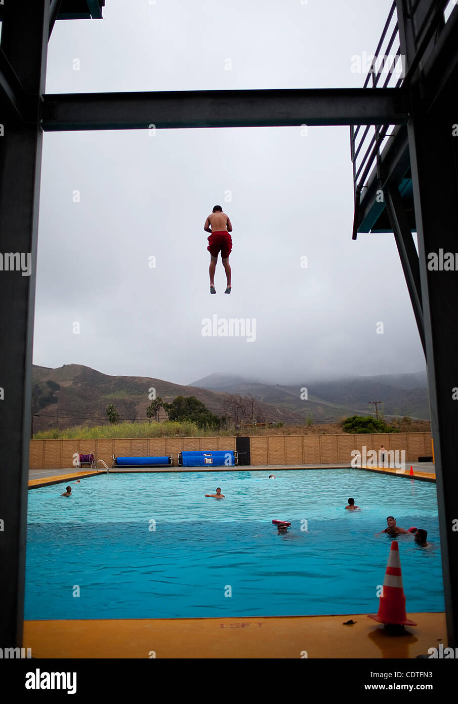 during the Devil Pups first increment camp at Marine Corps Base Camp Pendelton. The Devil Pups ...