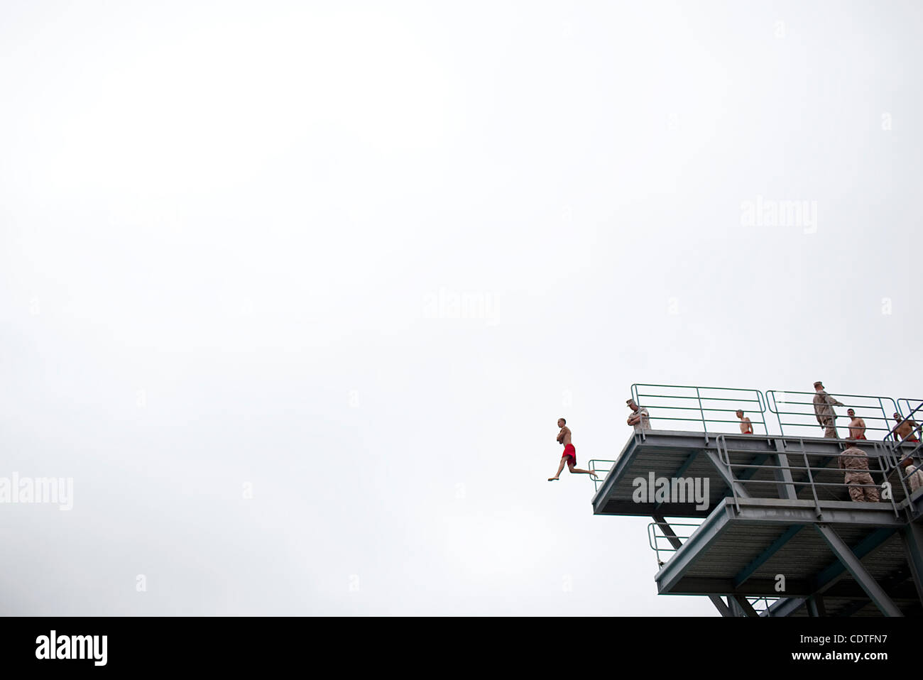 during the Devil Pups first increment camp at Marine Corps Base Camp ...