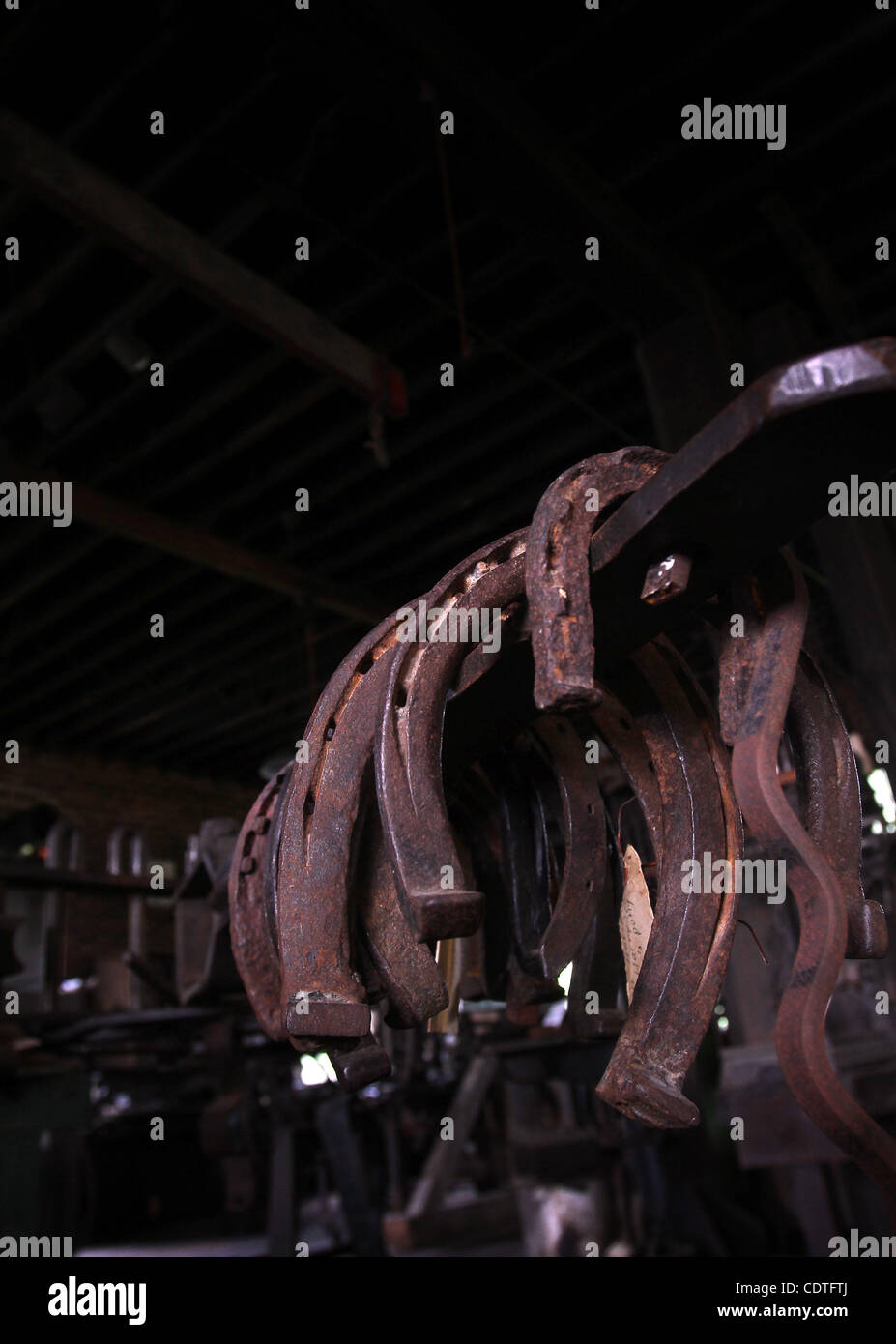 The Quasdorf Blacksmith and Wagon Museum in Dows, Iowa Friday July 15 ...