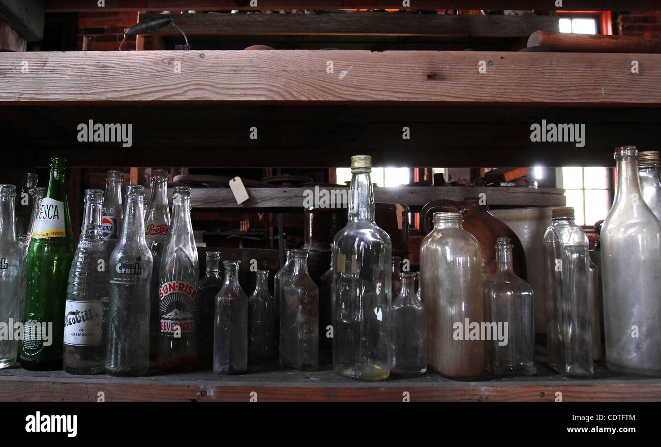 The Quasdorf Blacksmith and Wagon Museum in Dows, Iowa Friday July 15 ...