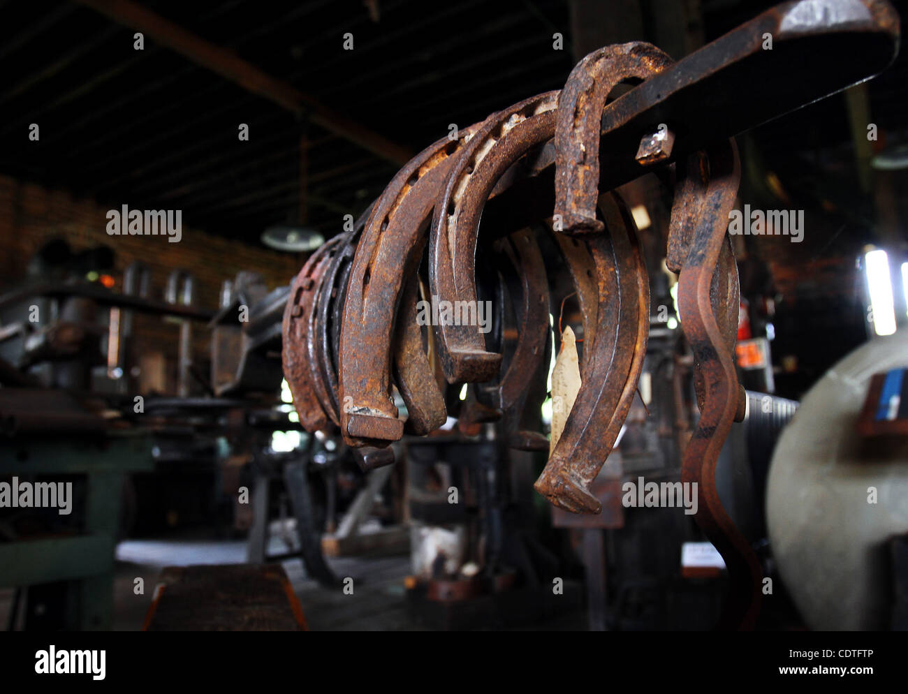 The Quasdorf Blacksmith and Wagon Museum in Dows, Iowa Friday July 15 ...