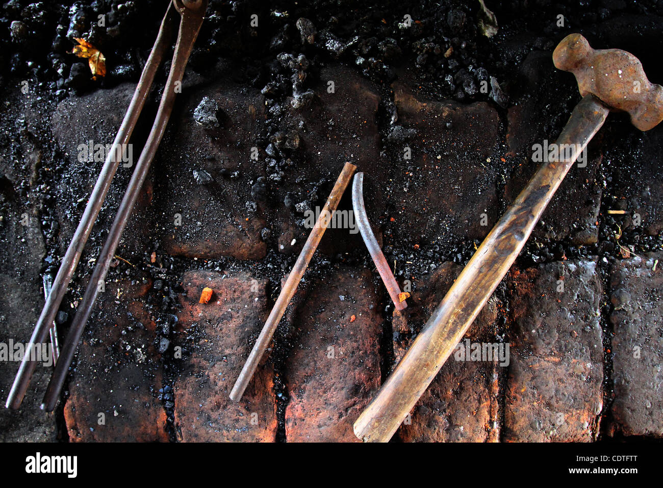 The Quasdorf Blacksmith and Wagon Museum in Dows, Iowa Friday July 15 ...