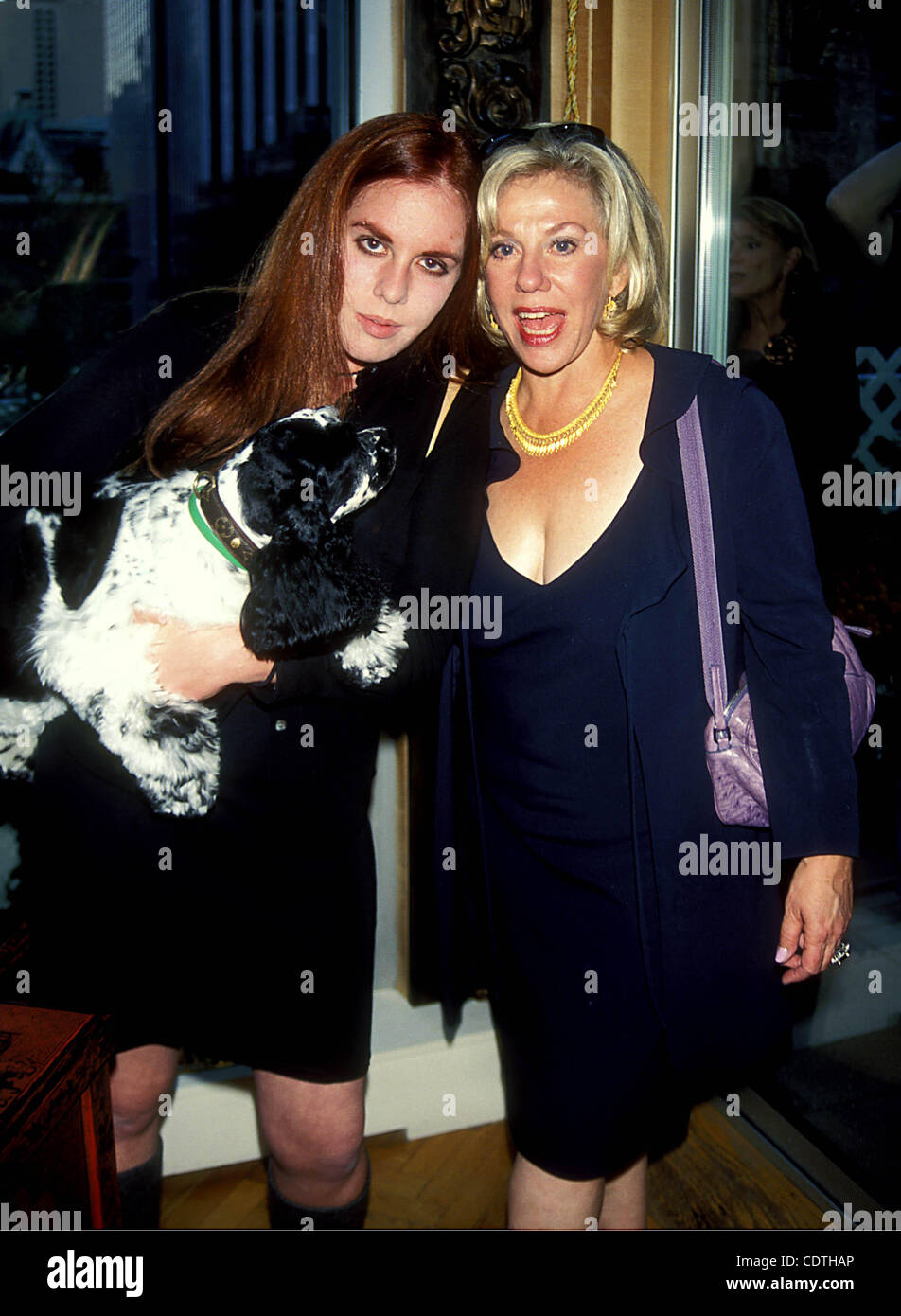 ERICA JONG AND DAUGHTER MOLLY JONG-FAST.(Credit Image: Â© Judie ...