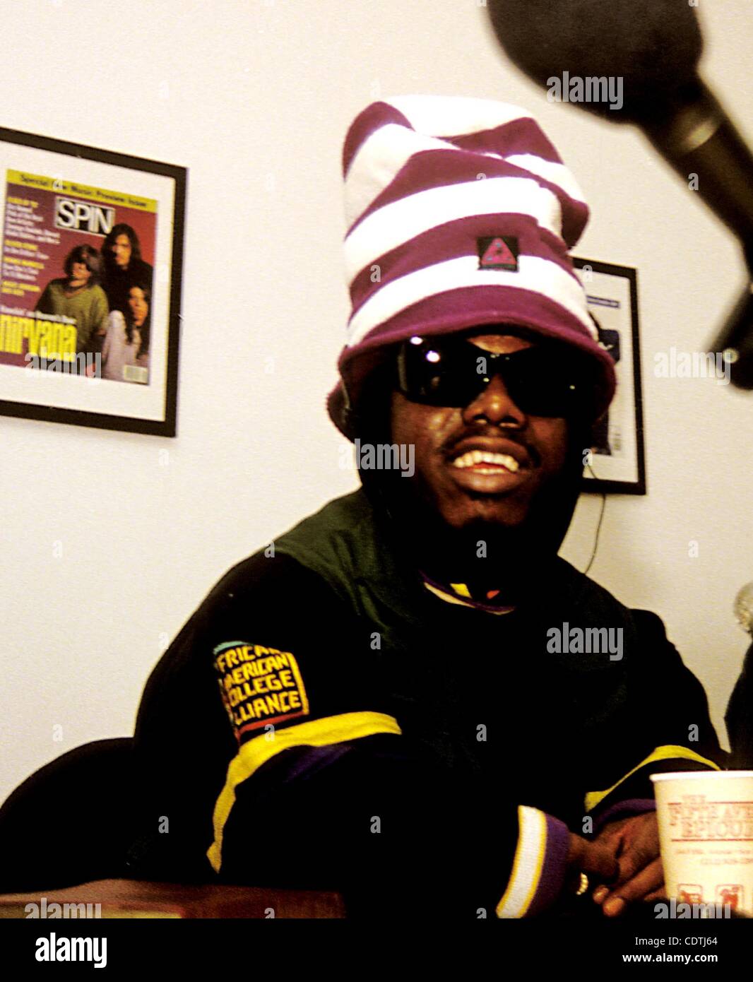 L7233AR SD1216.BOB LARSON TO BROADCAST LIVE FROM SPIN MAGAZINE.BUSHWICK ...