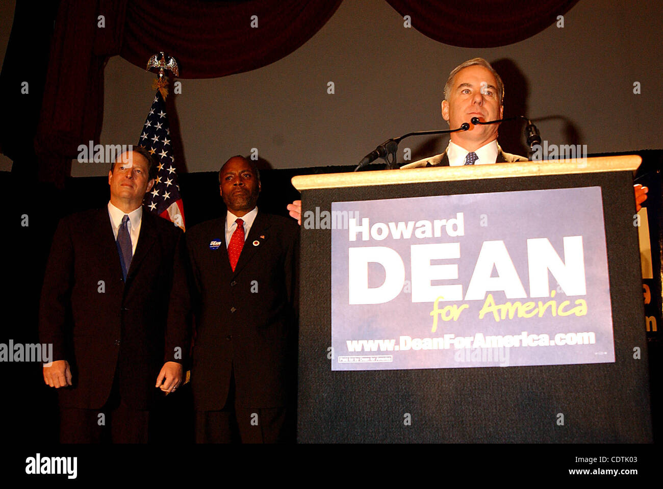K34489AR.AL GORE ENDORSES HOWARD DEAN FOR THE 2004 PRESIDENTIAL ...