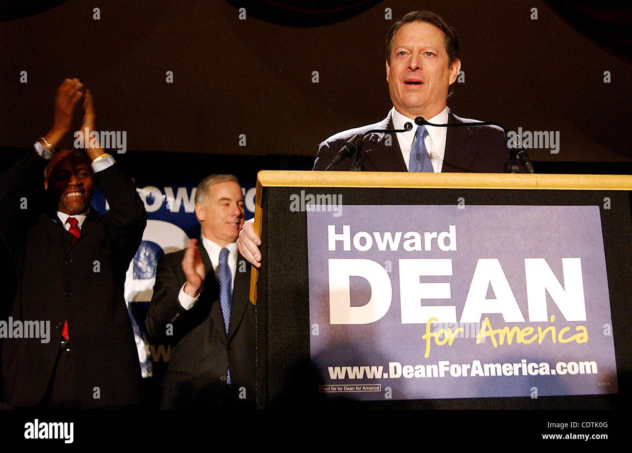 K34489AR.AL GORE ENDORSES HOWARD DEAN FOR THE 2004 PRESIDENTIAL ...