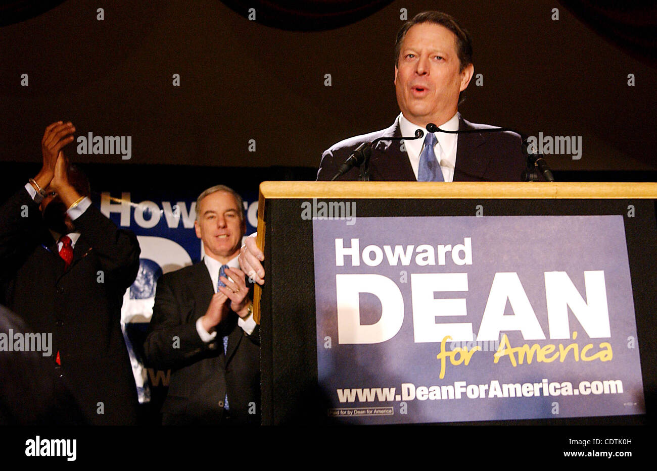K34489AR.AL GORE ENDORSES HOWARD DEAN FOR THE 2004 PRESIDENTIAL ...
