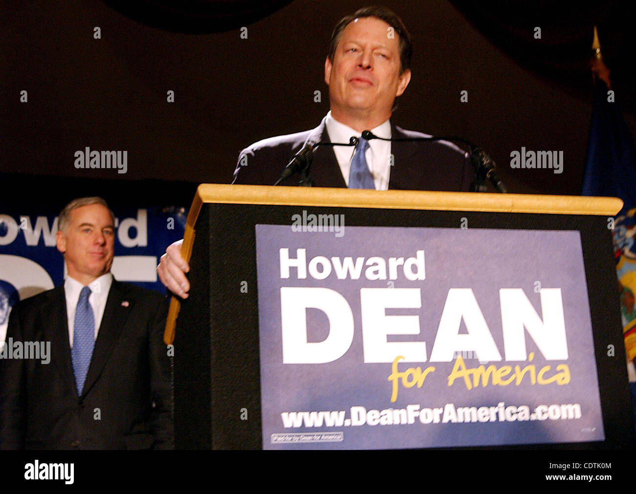 K34489AR.AL GORE ENDORSES HOWARD DEAN FOR THE 2004 PRESIDENTIAL ...