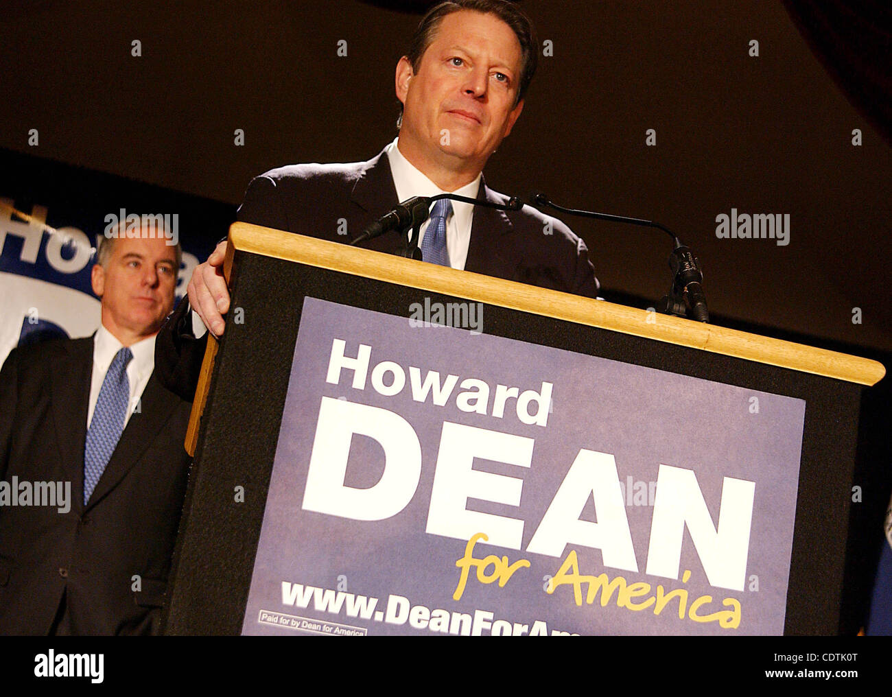 K34489AR.AL GORE ENDORSES HOWARD DEAN FOR THE 2004 PRESIDENTIAL ...