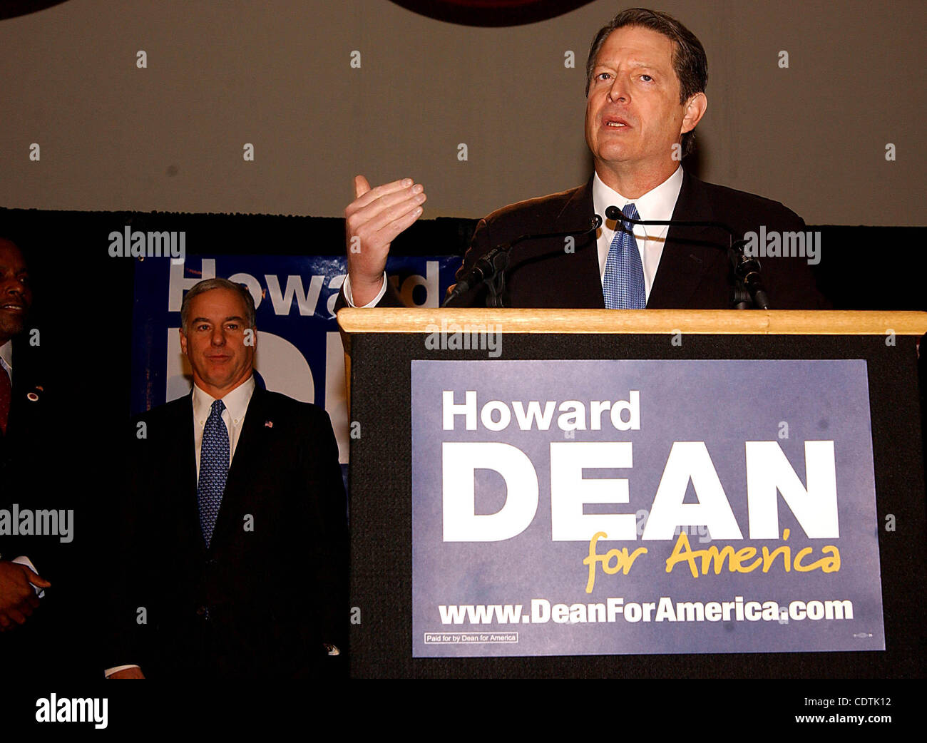 K34489AR.AL GORE ENDORSES HOWARD DEAN FOR THE 2004 PRESIDENTIAL ...