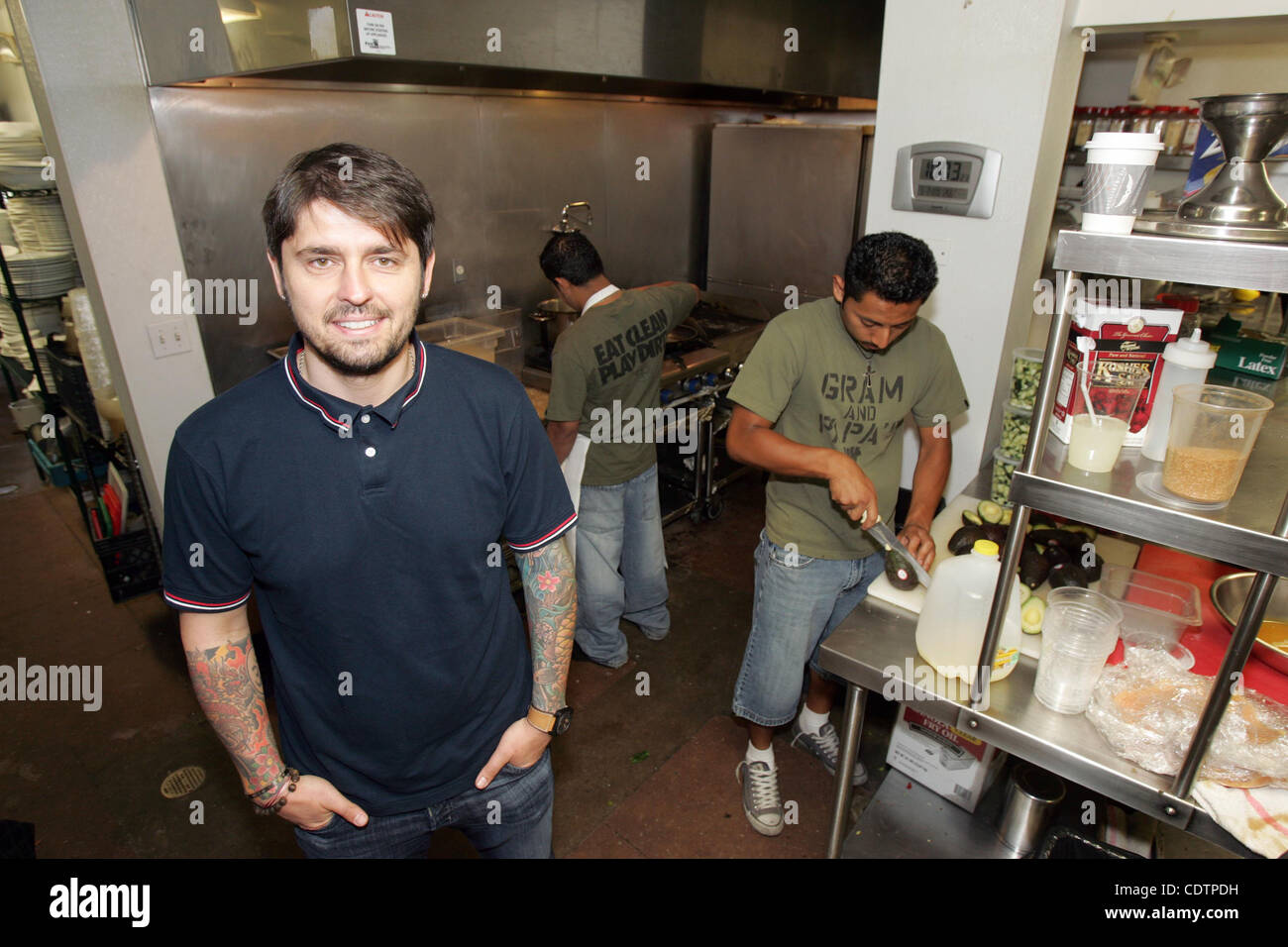 Ludo Lefebvre, a French chef. He received his training in restaurants ...