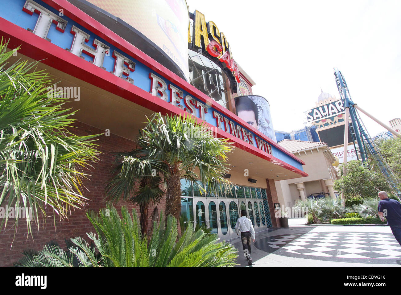 Sahara hotel casino las hi-res stock photography and images - Alamy