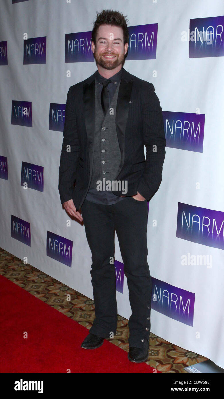 May 12, 2011 - Los Angeles, California, U.S. - David Cook.The 53rd NARM ...