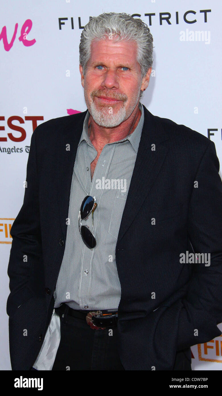 June 17, 2011 - Los Angeles, California, U.S. - Ron Pearlman.LA Film ...