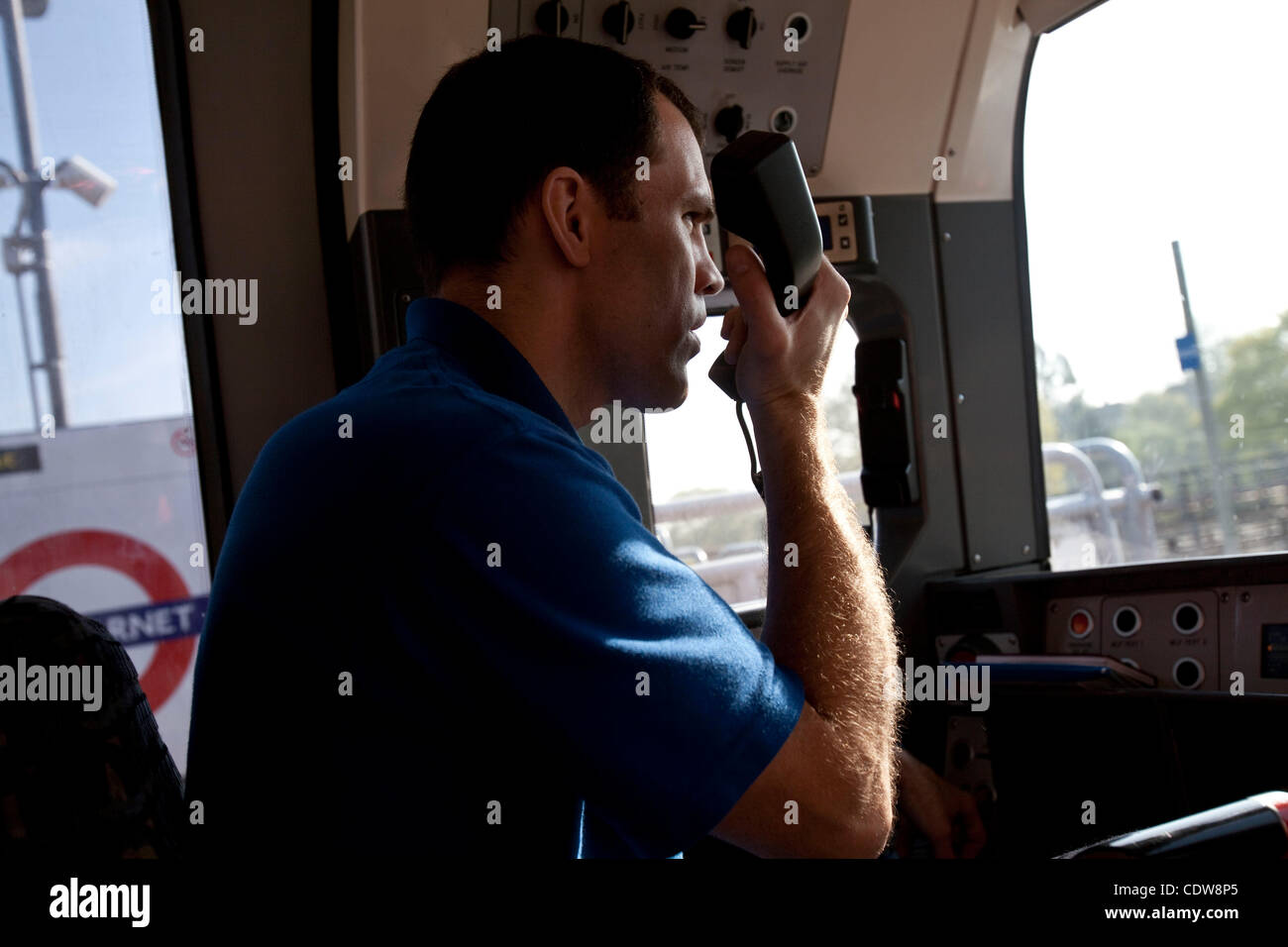 Paul Coughlan, Nothern LIne/ LondonUnderground train driver, London, UK ...