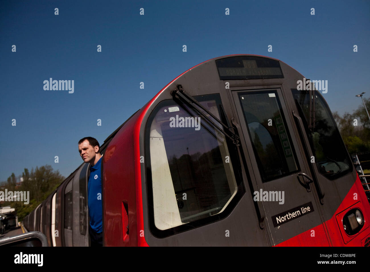 Paul Coughlan, Nothern LIne/ LondonUnderground train driver, London, UK ...