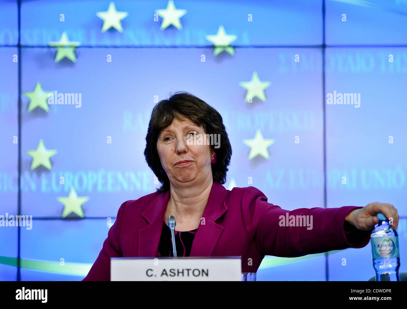 July 18, 2011 - Brussels, BXL, Belgium - Catherine ASHTON, High ...