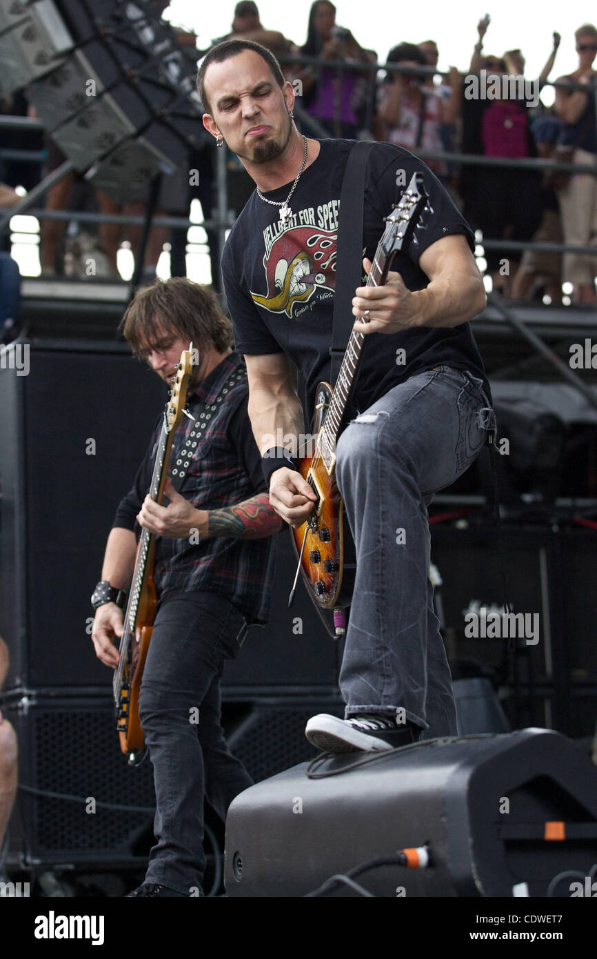 May 24, 2011 - Columbus, Ohio, U.S - Alter Bridge lead guitarist Mark ...