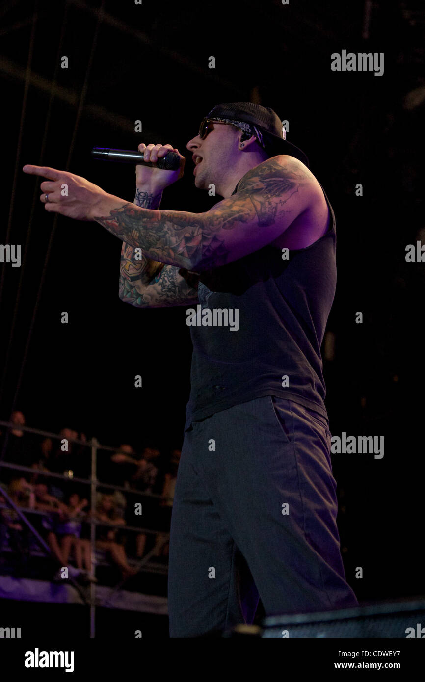 May 24, 2011 - Columbus, Ohio, U.S - Avenged Sevenfold lead vocalist M ...