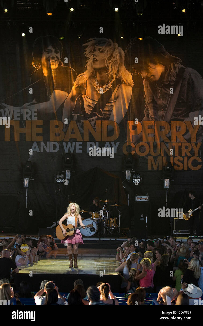 June 3, 2011 - Phoenix, Arizona, U.S - Kimberly Perry, lead singer of ...