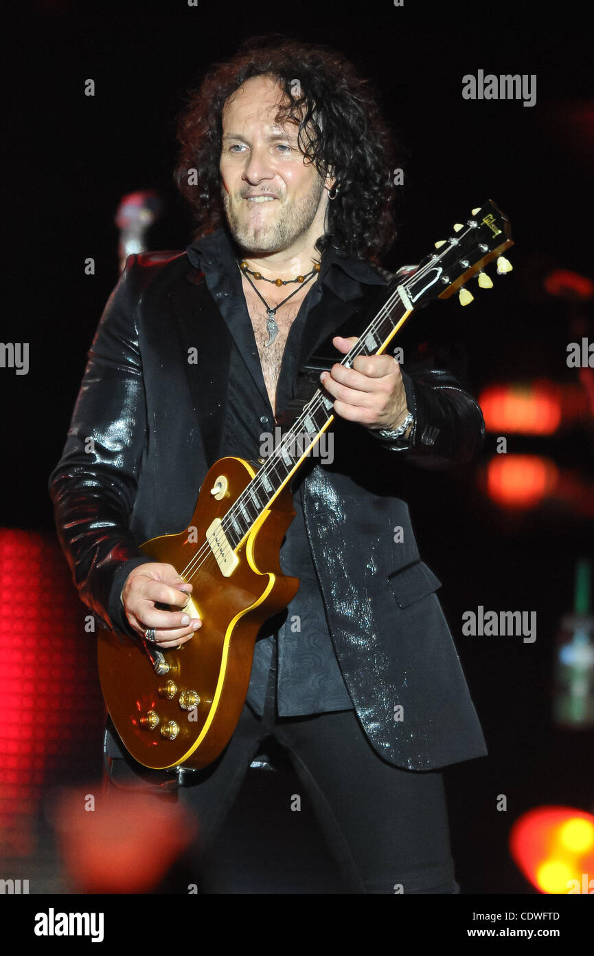 June 19 2011 Orange Beach Alabama U S Def Leppard Guitarist
