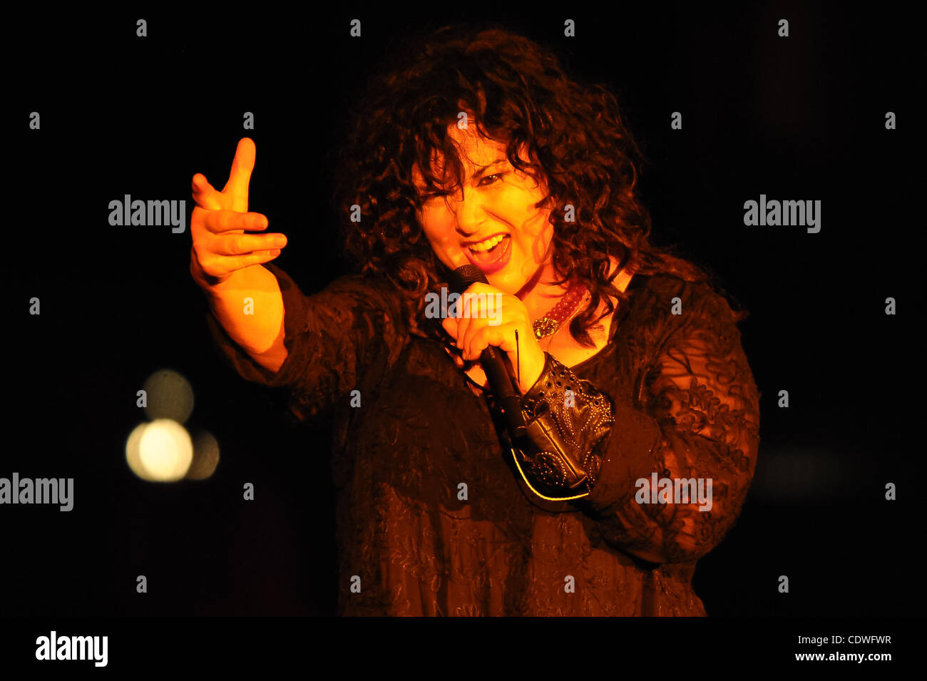 June 19, 2011 - Orange Beach, Alabama, U.S - Heart singer Ann Wilson ...