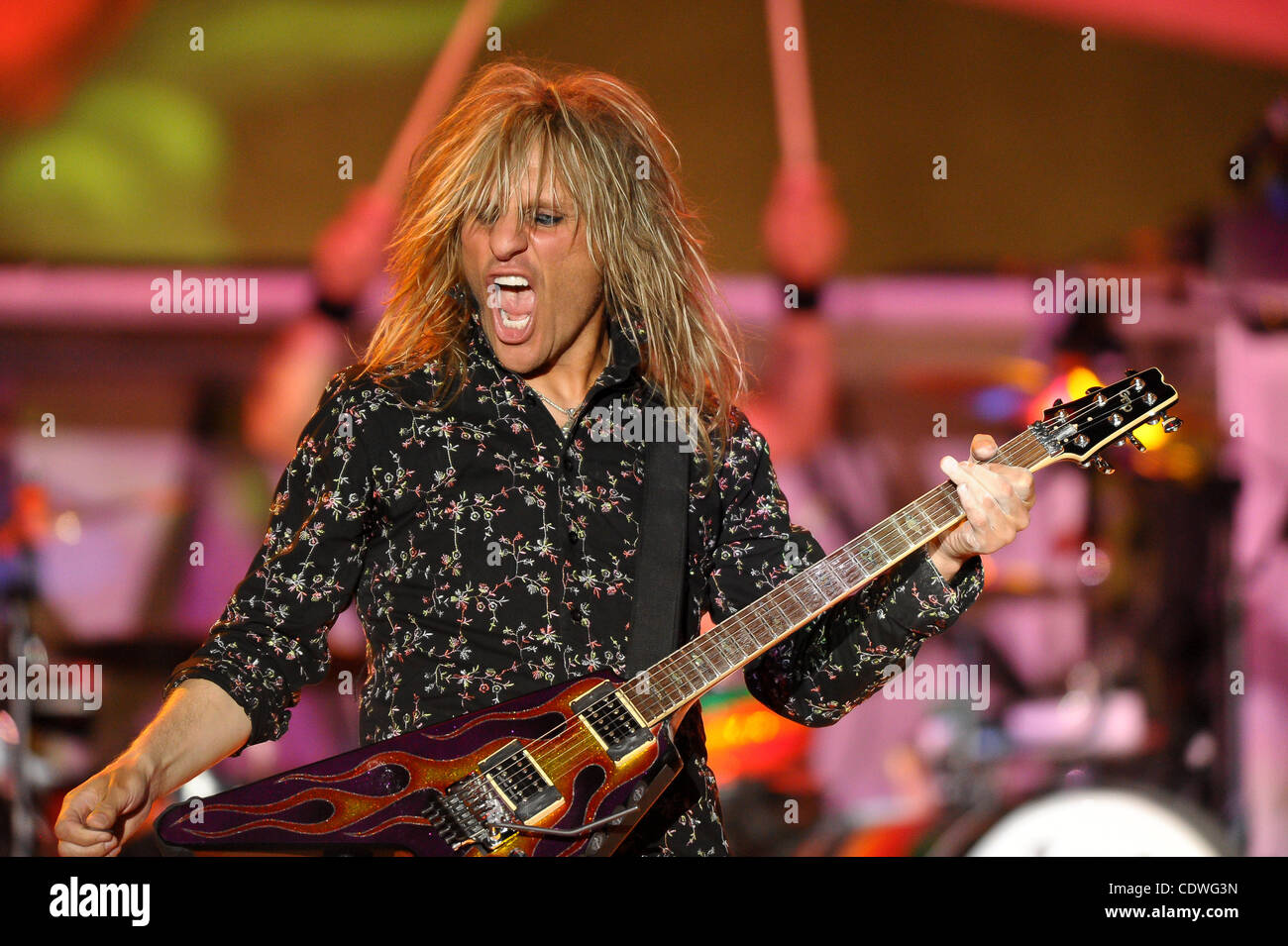 July 7, 2011 - Orange Beach, Alabama, U.S - Poison guitarist CC DeVille ...