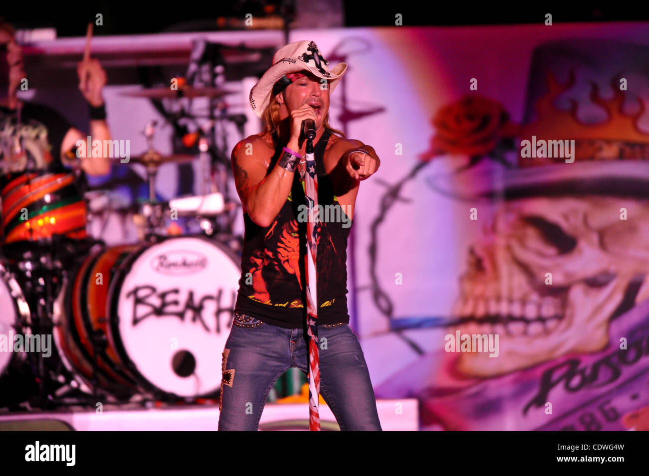 Bret Michaels Lead Singer Poison High Resolution Stock Photography and ...
