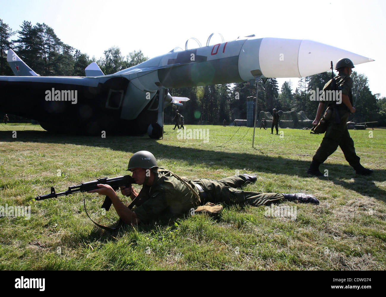 Inflatable Army of Russia. An invisible army where masters of the art ...