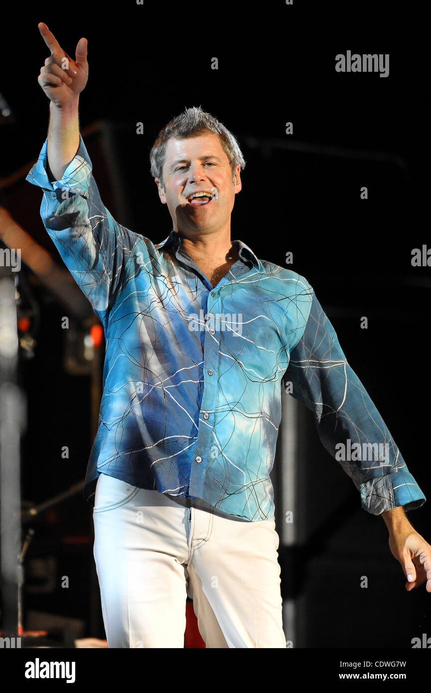 July 15, 2011 - Orange Beach, Alabama, U.S - Yes vocalist Benoit David ...