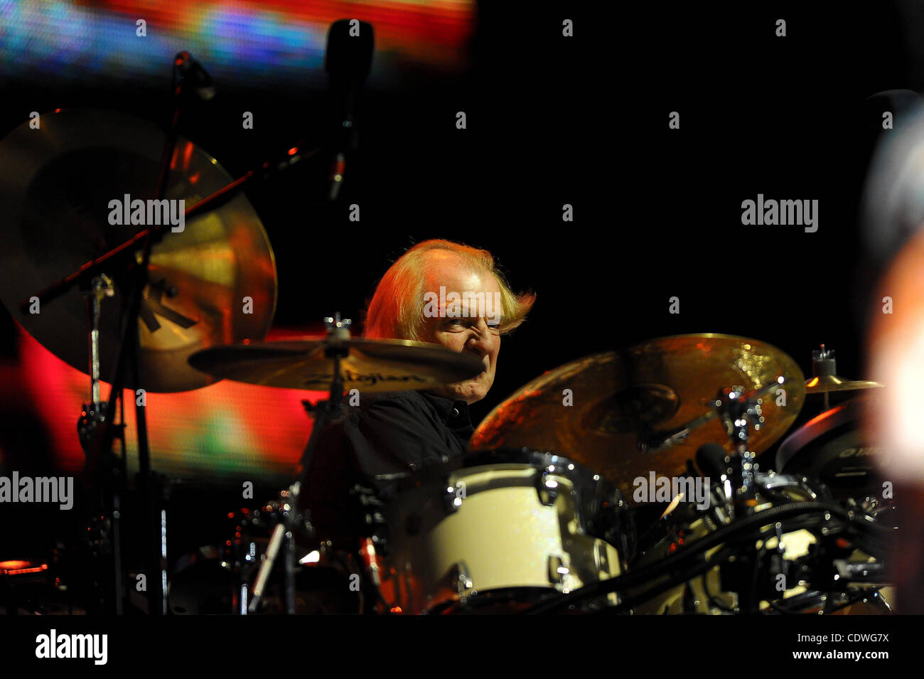 July 15, 2011 - Orange Beach, Alabama, U.S - Yes drummer Alan White ...
