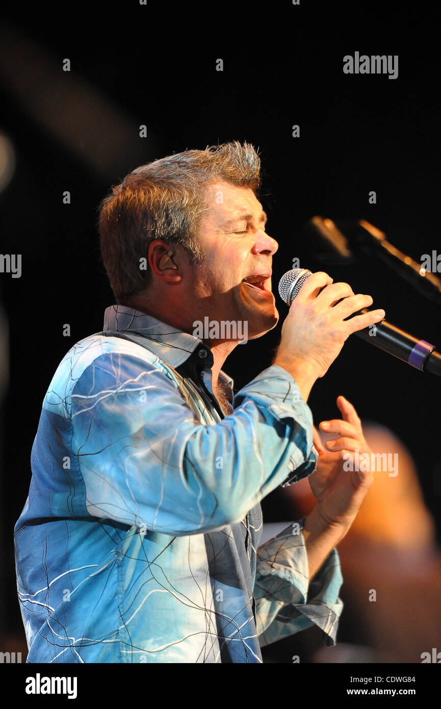 July 15, 2011 - Orange Beach, Alabama, U.S - Yes vocalist Benoit David ...